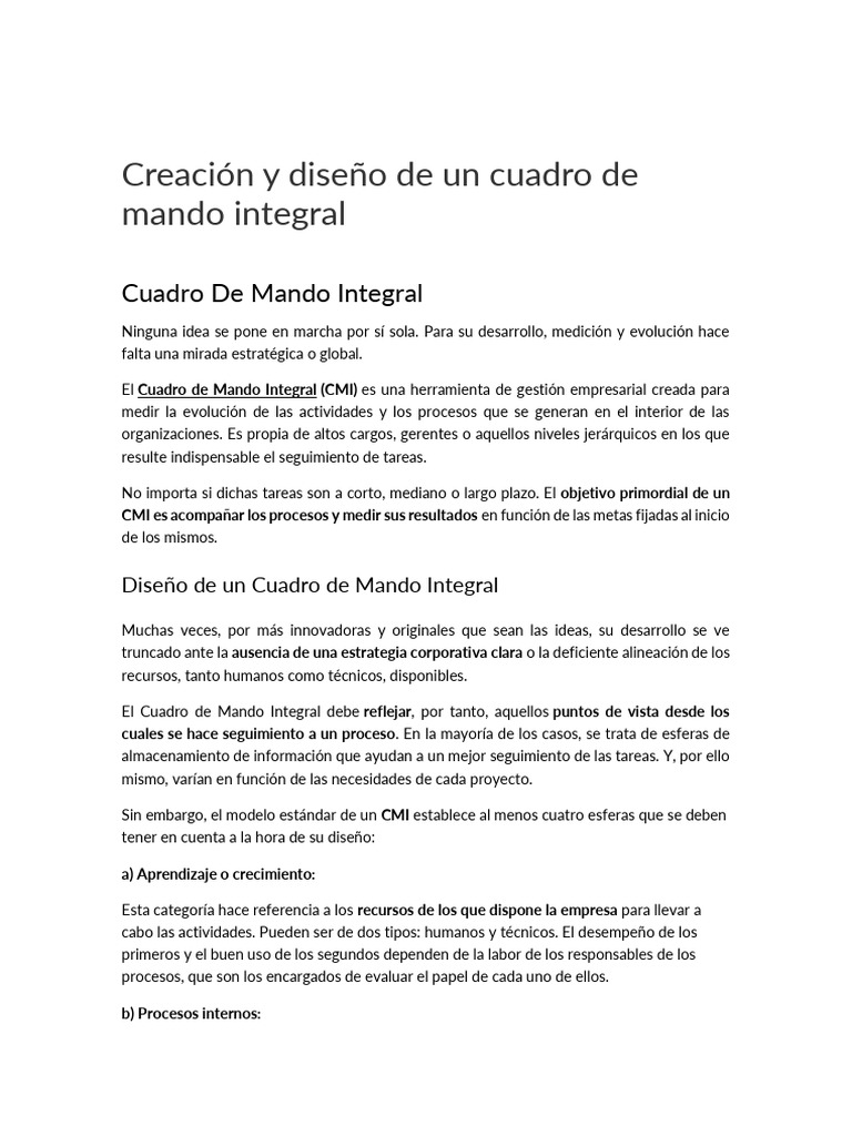 Felix German Carrion Lapo - Cuandor de Mando Integral | PDF | Business ...