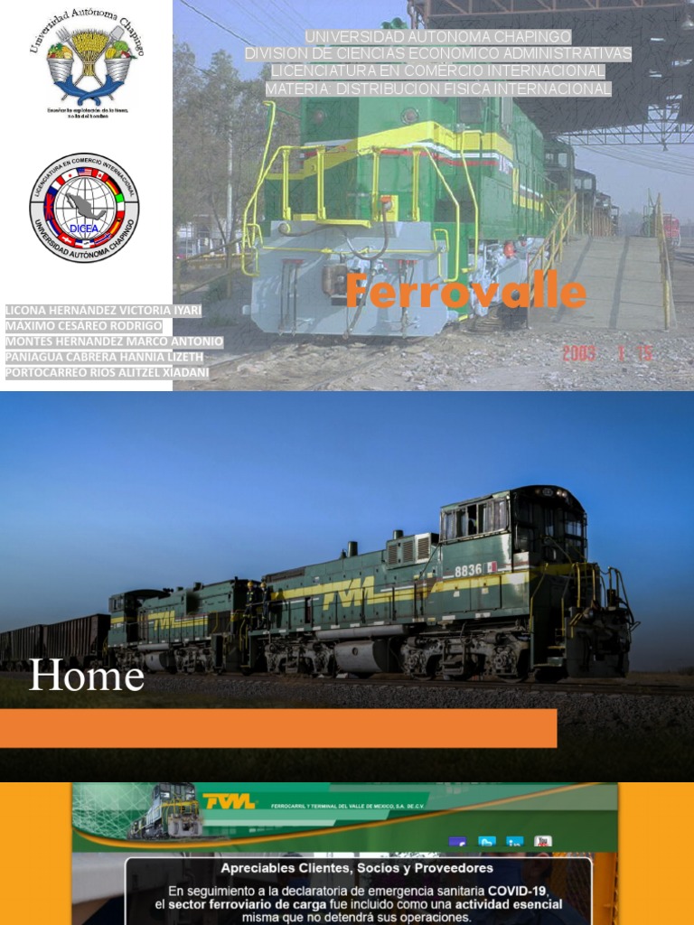 Ferrovalle | PDF | Transporte Intermodal de Carga | Transporte