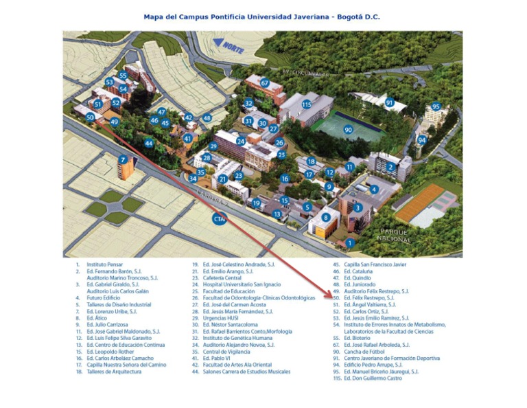 Mapa Campus | PDF
