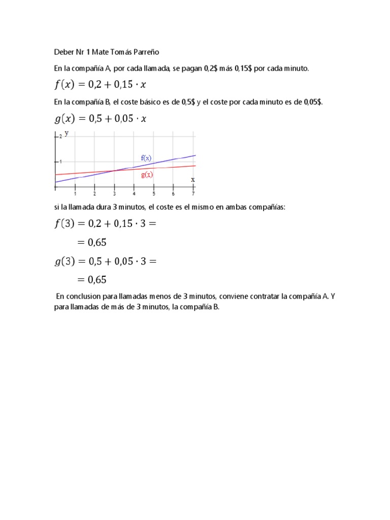 Deber 1 Mate p1 | PDF