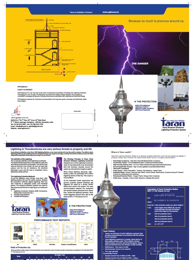 SGI Engineers document on lightning protection systems | PDF ...