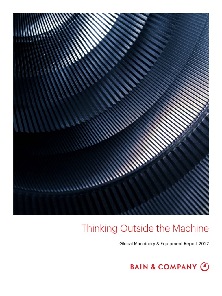 Bain - Report - Machinery and Equipment Report 2022 | PDF | Robot ...