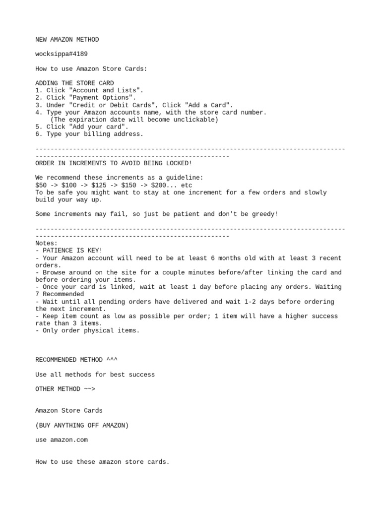 Amazon Method by Wock 1 | PDF | Service Industries