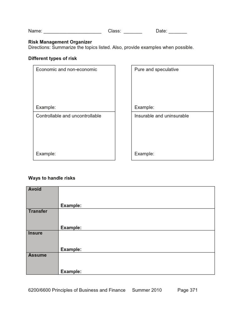 Objective 5.02 Handouts | PDF | Managed Care | Life Insurance