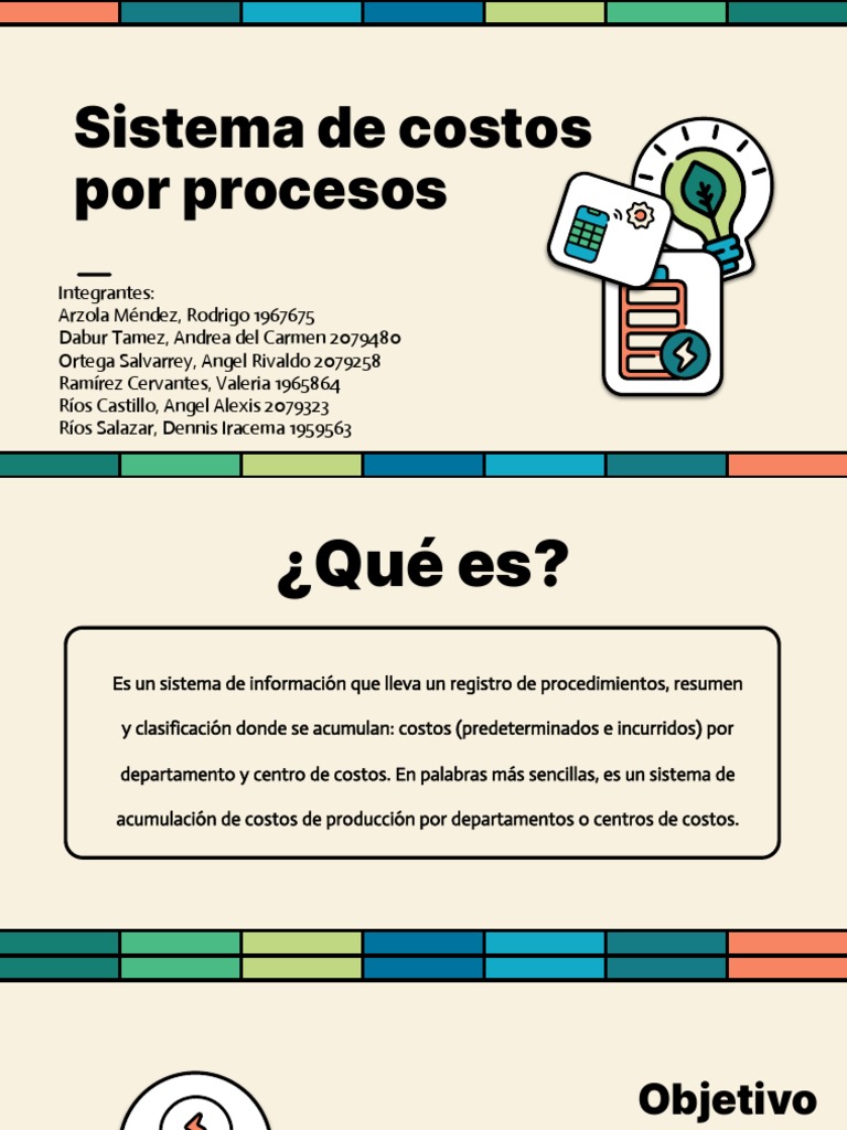 Sistema de Costos Por Procesos | PDF | Costo | Contabilidad