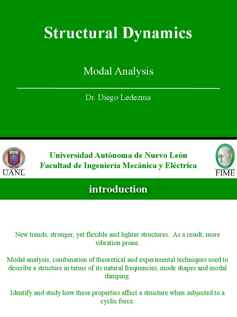Chapter 5 - Vibration Testing and Modal Analysis 2020 | PDF | Applied ...