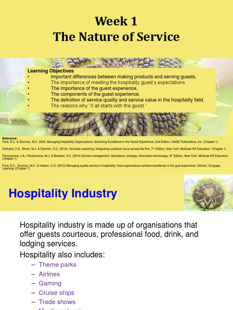 Week 1 Introduction To Service Pdf System Customer