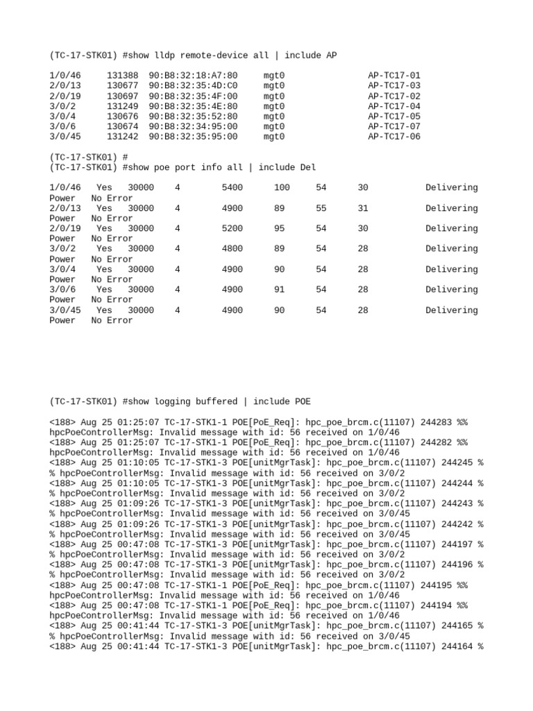 TC Log stk17 | PDF