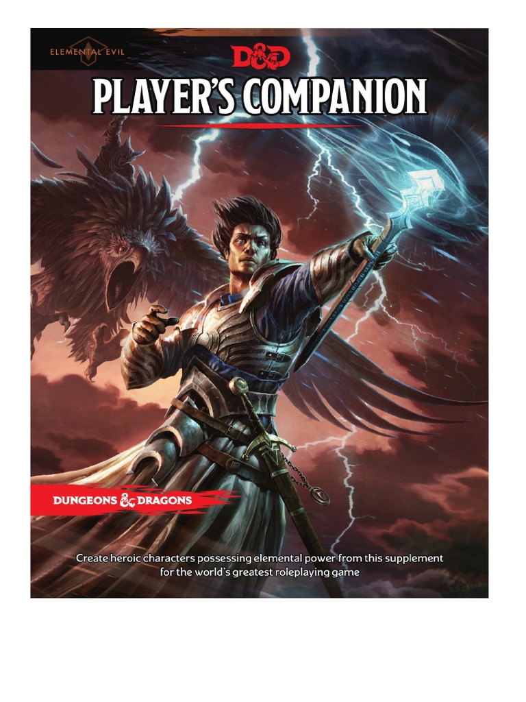 DND Elemental Evil Players Companion | PDF