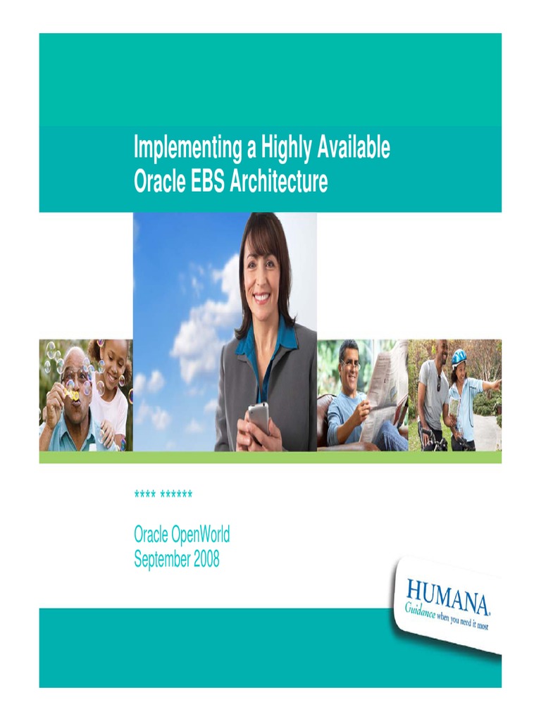 Implementing A Highly Available Oracle Ebs A Highly Available | PDF ...