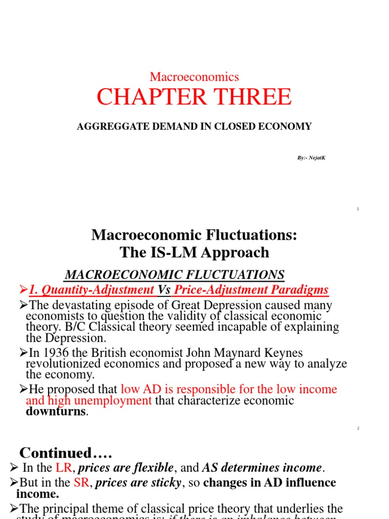 Macroeconomics 1 Chapter Three Pdf Supply And Demand Macroeconomics