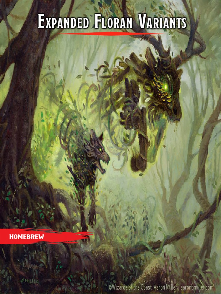 Expanded Floran Variants - GM Binder | PDF | Fungus | Organisms