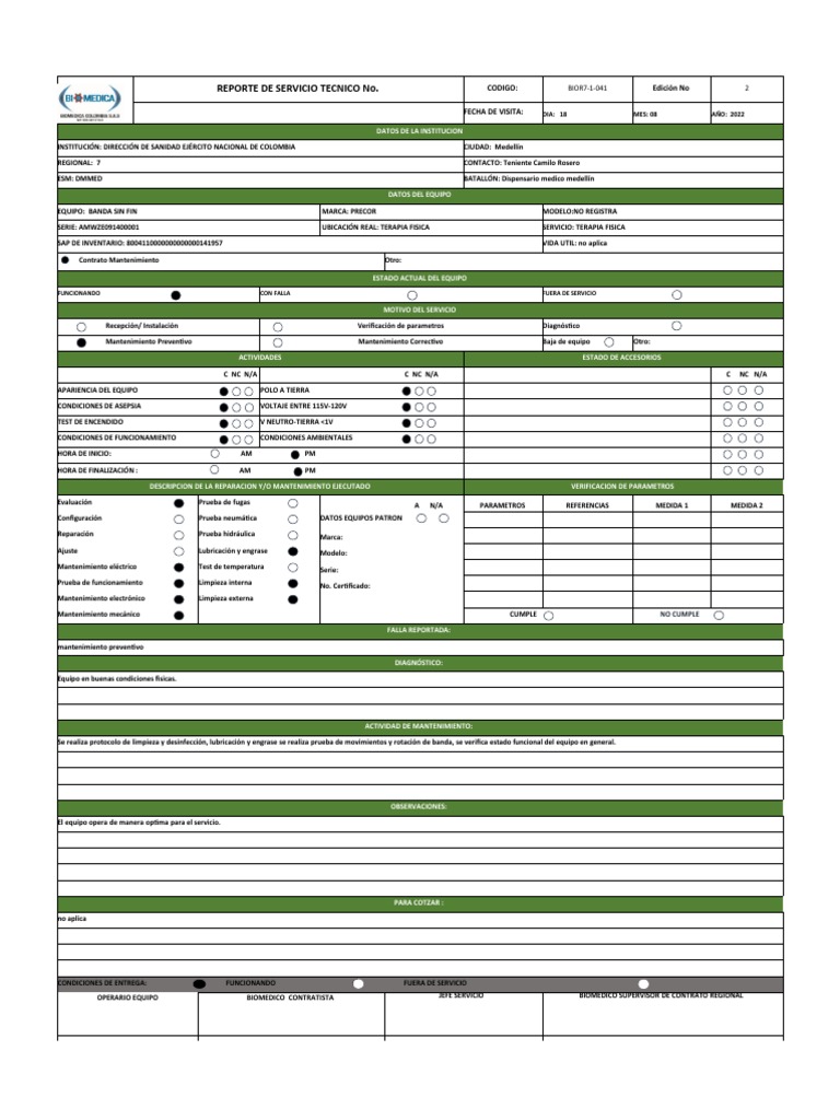 Banda Sin Fin 141957 | PDF