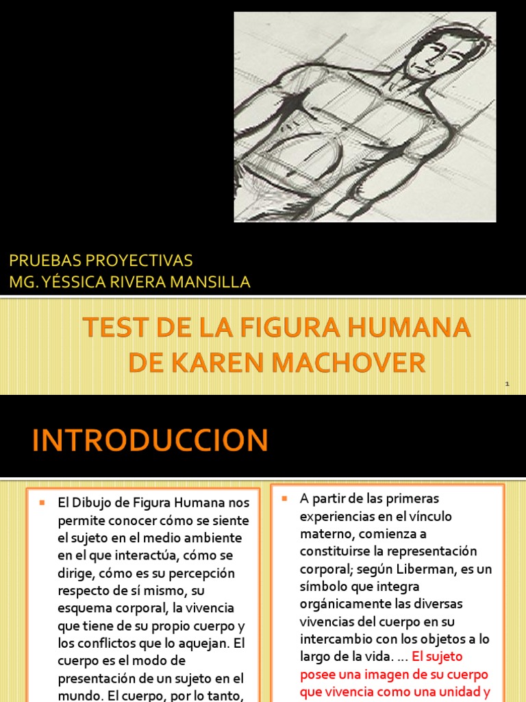 CLASE Test de La Figura Humana de Karen Machover | PDF | Inteligencia ...