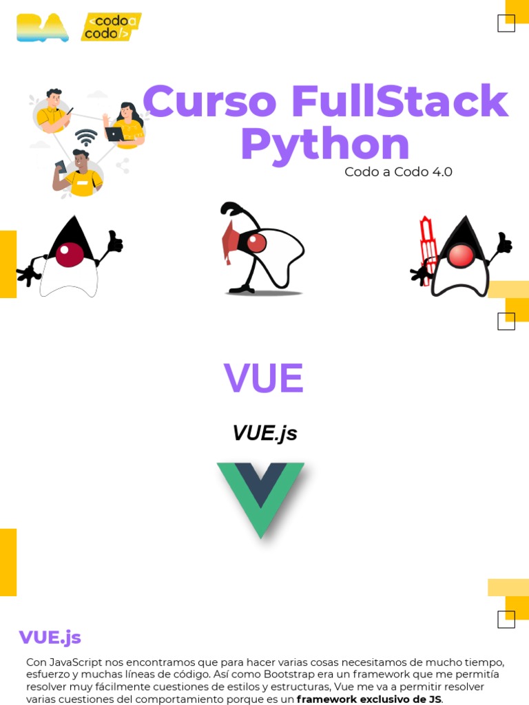 Curso Fullstack Python: Codo A Codo 4.0 | PDF | HTML | Json