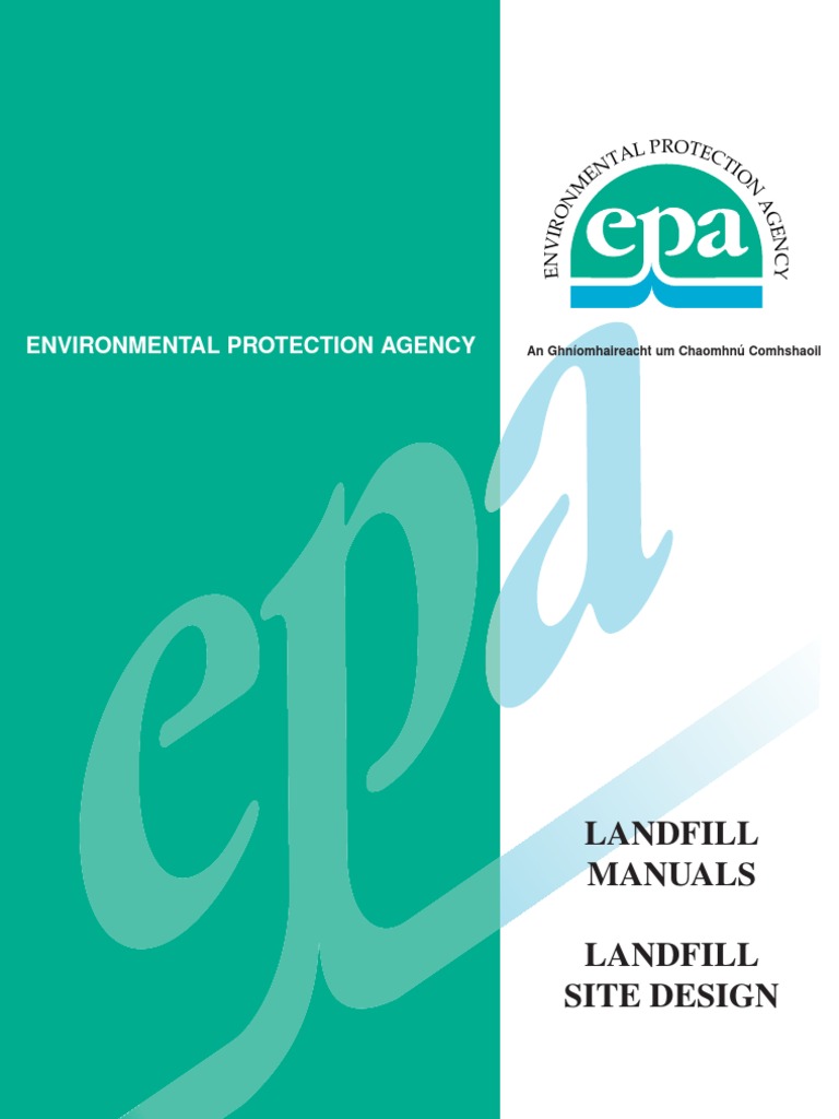 Epa Landfill Site Design | PDF | Waste Management | Landfill
