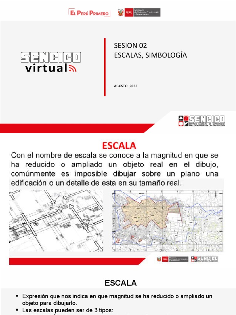 Sesion 02 Escalas, Simbología y Cuadro de Vanos | PDF