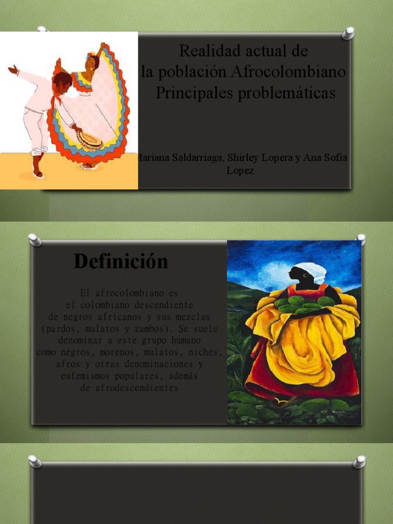 Problemáticas de la Población Afrocolombiana | PDF | Racismo ...