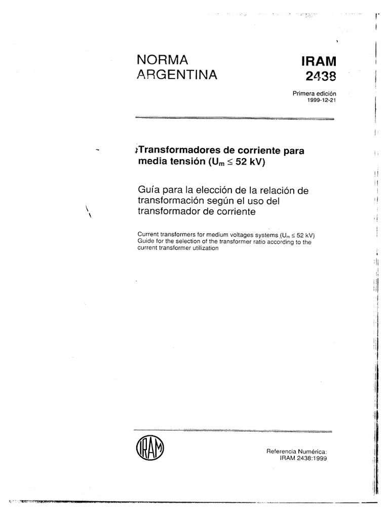 Iram 2438 (1999) | PDF