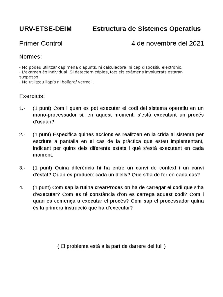 Examen | PDF