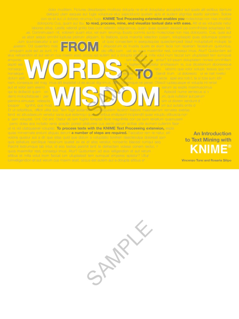 Knime Text Mining Sample | PDF | Tag (Metadata) | Part Of Speech
