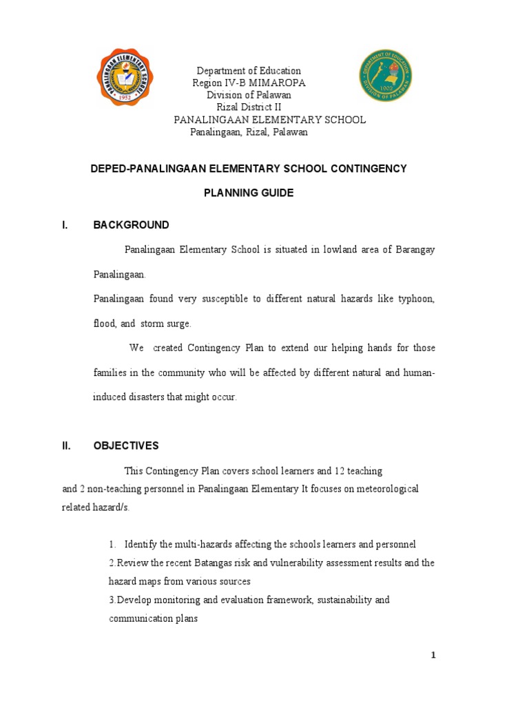 Landslide Susceptibility in Panalingaan School | PDF | Hazards | Flood