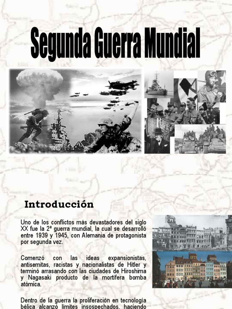 Clase 4 Segunda Guerra Mundial | PDF | Alemania nazi | Aliados de la ...