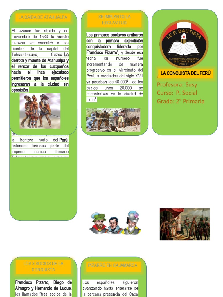 La Conquista del Perú para Niños | PDF