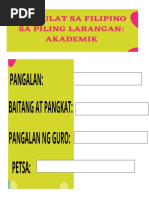 Resume Ni Magat | PDF