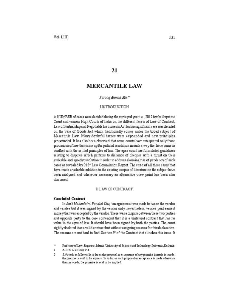 21-Mercantile Law | PDF | Arbitration | Lawsuit