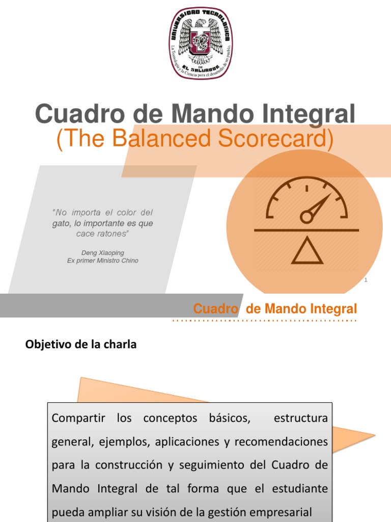 Cuadro de Mando Integral | PDF | Economias | Business