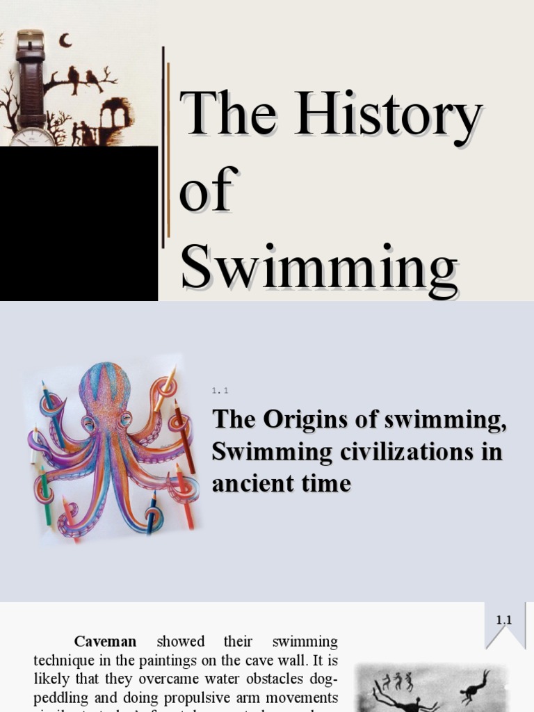 1 History of Swimming 1 1 1 6 | PDF | Swimming (Sport) | Individual Sports