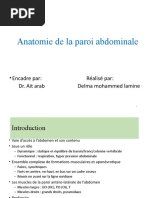 Anatomie de La Paroi Abdominale | PDF | Péritoine | Abdomen