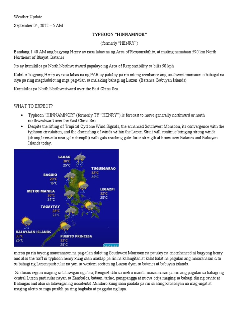 Weather Forcast News | PDF