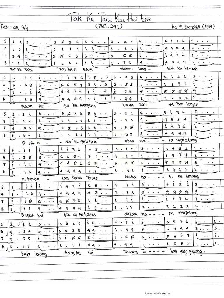 Tak Ku Tahu Kan Hari Esok | PDF