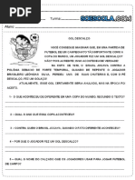 Atividade Letra Cursiva Completar Escrever | PDF