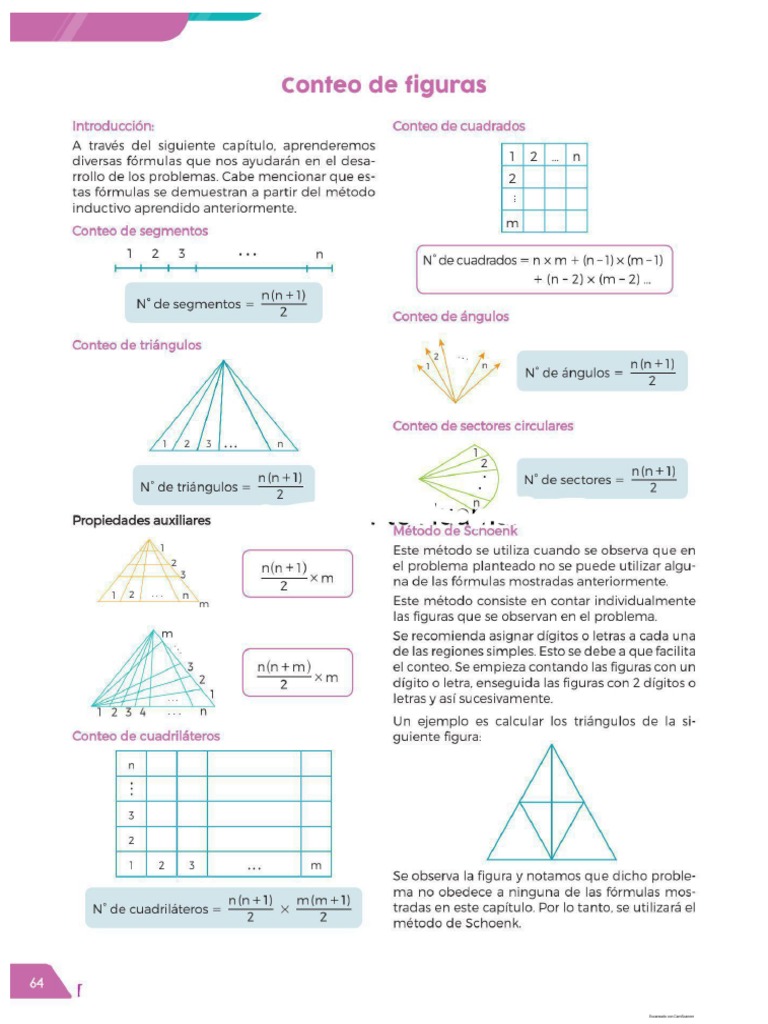 RM - Conteo de Figuras 4to SEC | PDF