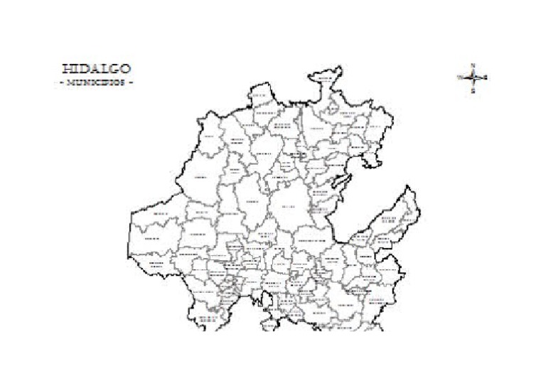 Mapa de Hidalgo | PDF