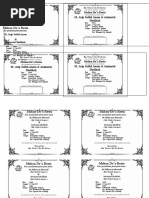 Undangan Sabun | PDF