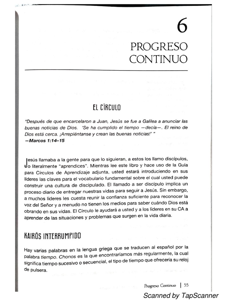Capitulo 6 Progreso Continuo | PDF