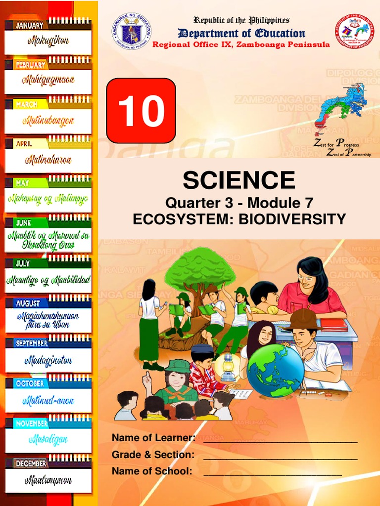 Science 10 - Module 7 - Version 3 | PDF | Biodiversity | Ecosystem