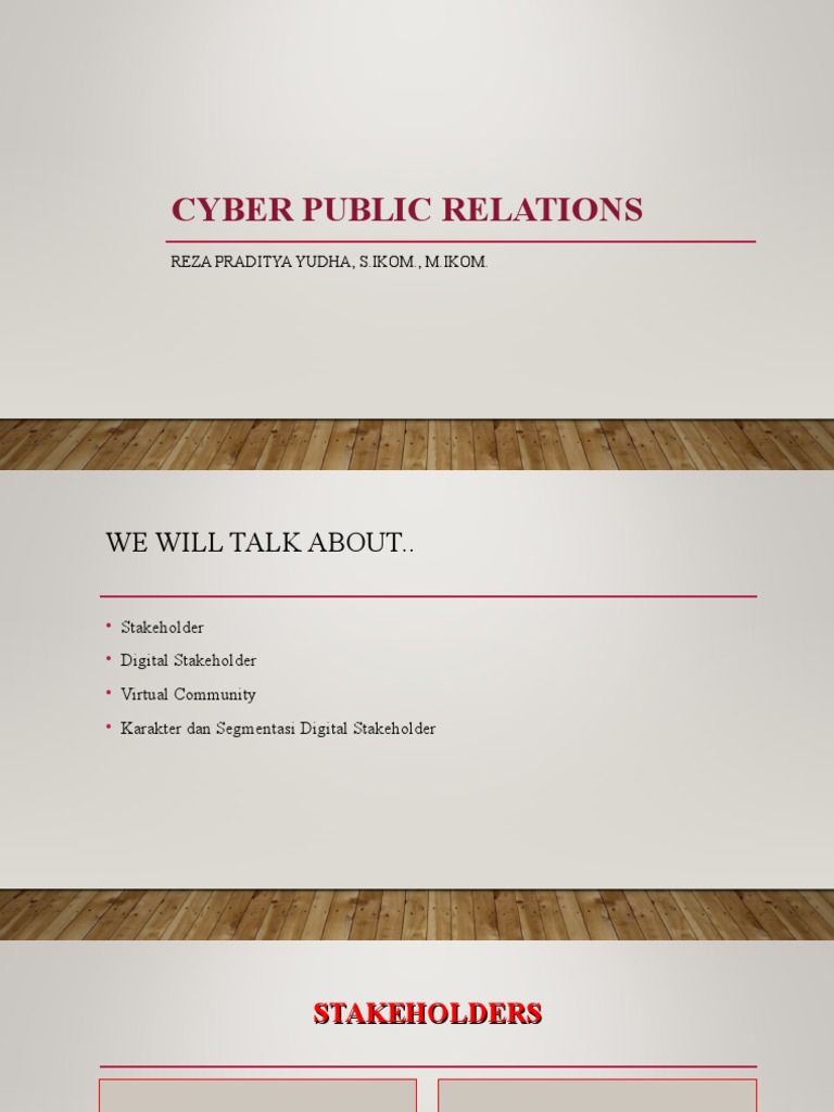Digital Stakeholder | PDF