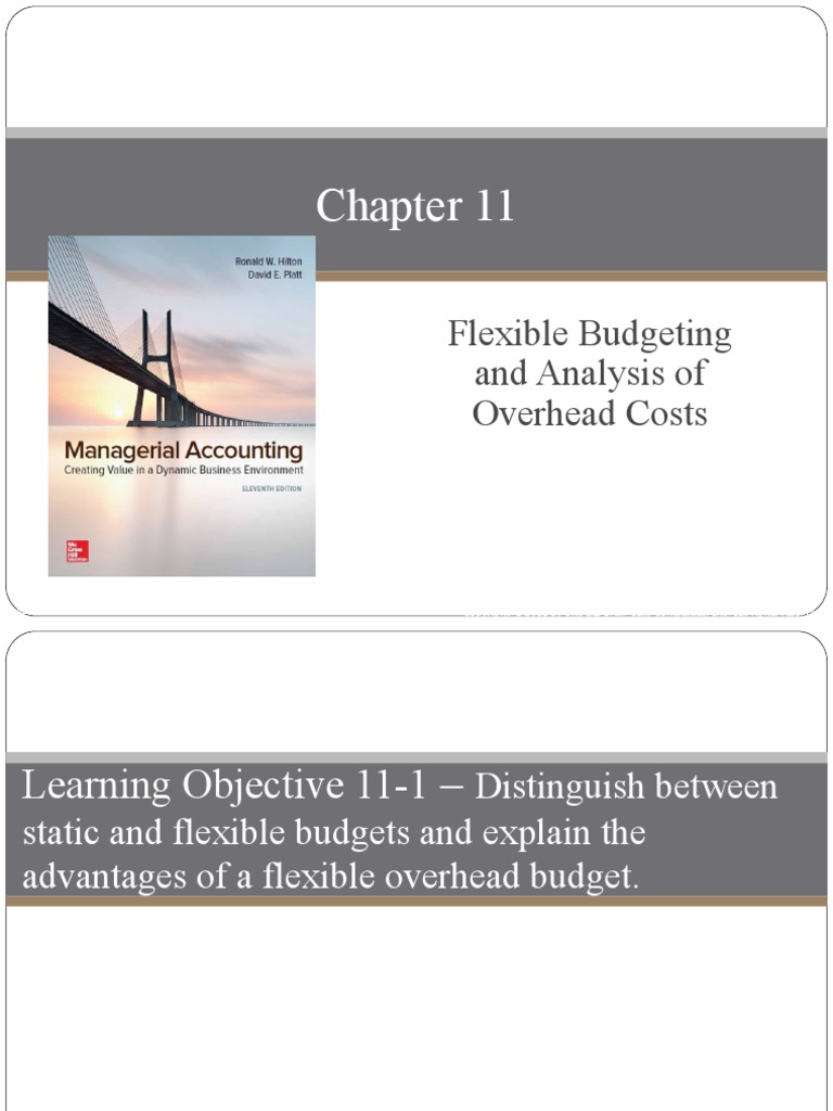 Hilton 11e Chap011PPT | PDF | Cost Accounting | Inventory