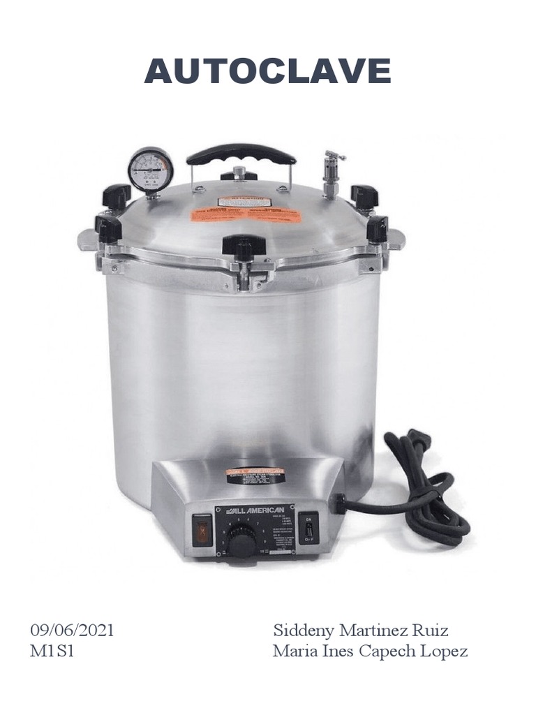 AUTOCLAVE | PDF | Esterilización (Microbiología) | Bienes manufacturados AUTOCLAVE | PDF | Esterilización (Microbiología) | Bienes manufacturados