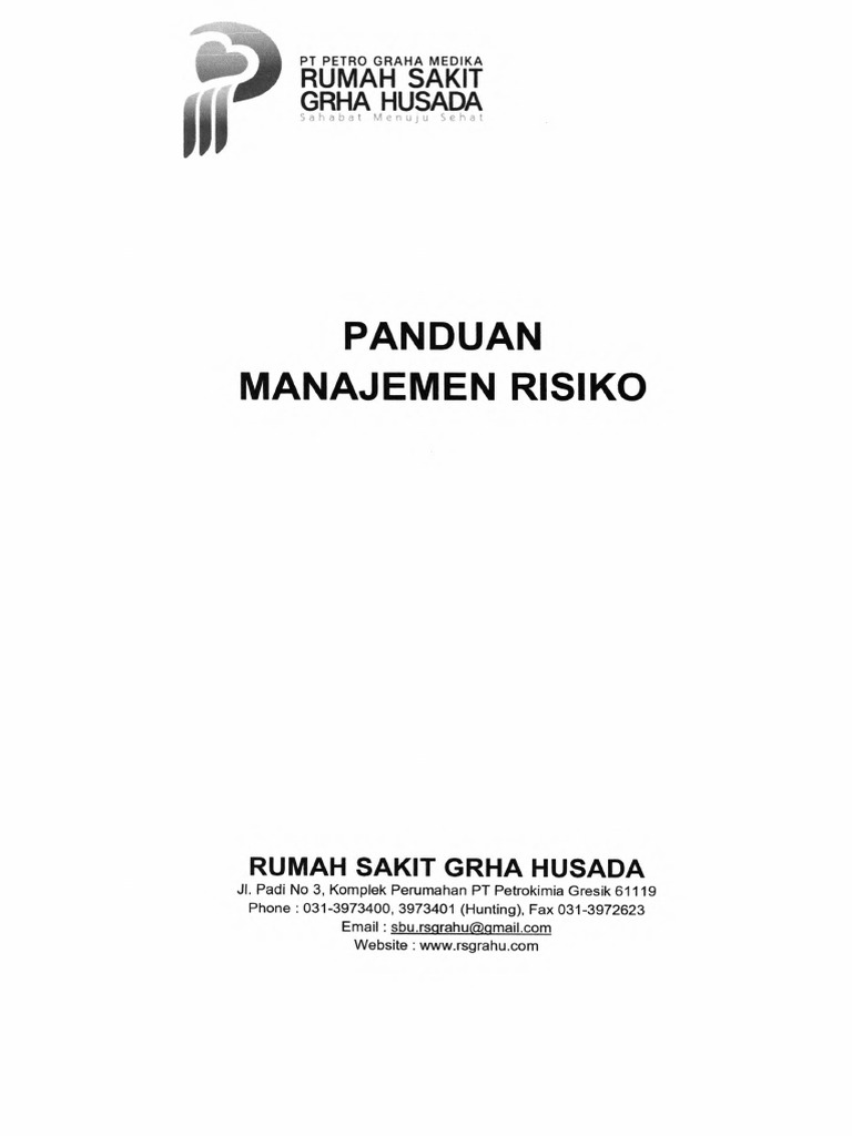Panduan Manajemen Risiko | PDF