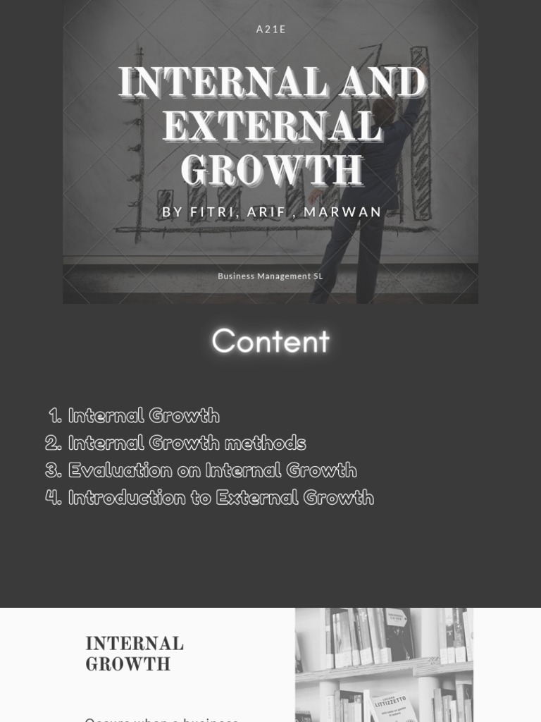 Internal and External Growth | PDF | Brand | Customer