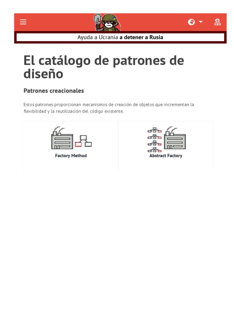 Refactoring Guru Es Design Patterns Catalog | PDF | Arte | Informática