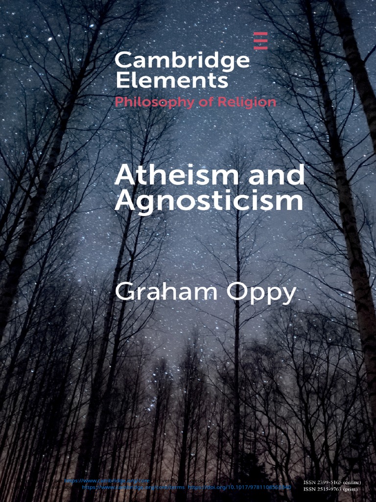 Atheism and Agnosticism - Graham Oppy | PDF | Atheism | Agnosticism