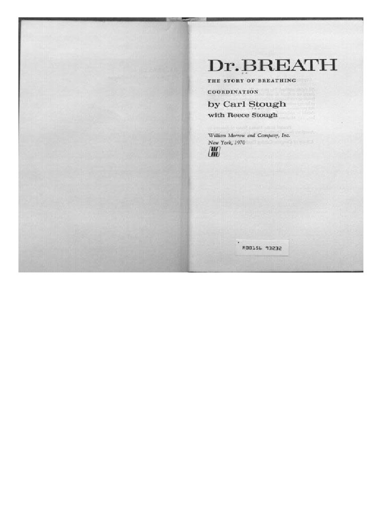 DR Breath by Carl Stough | PDF | Breathing | Respiratory System