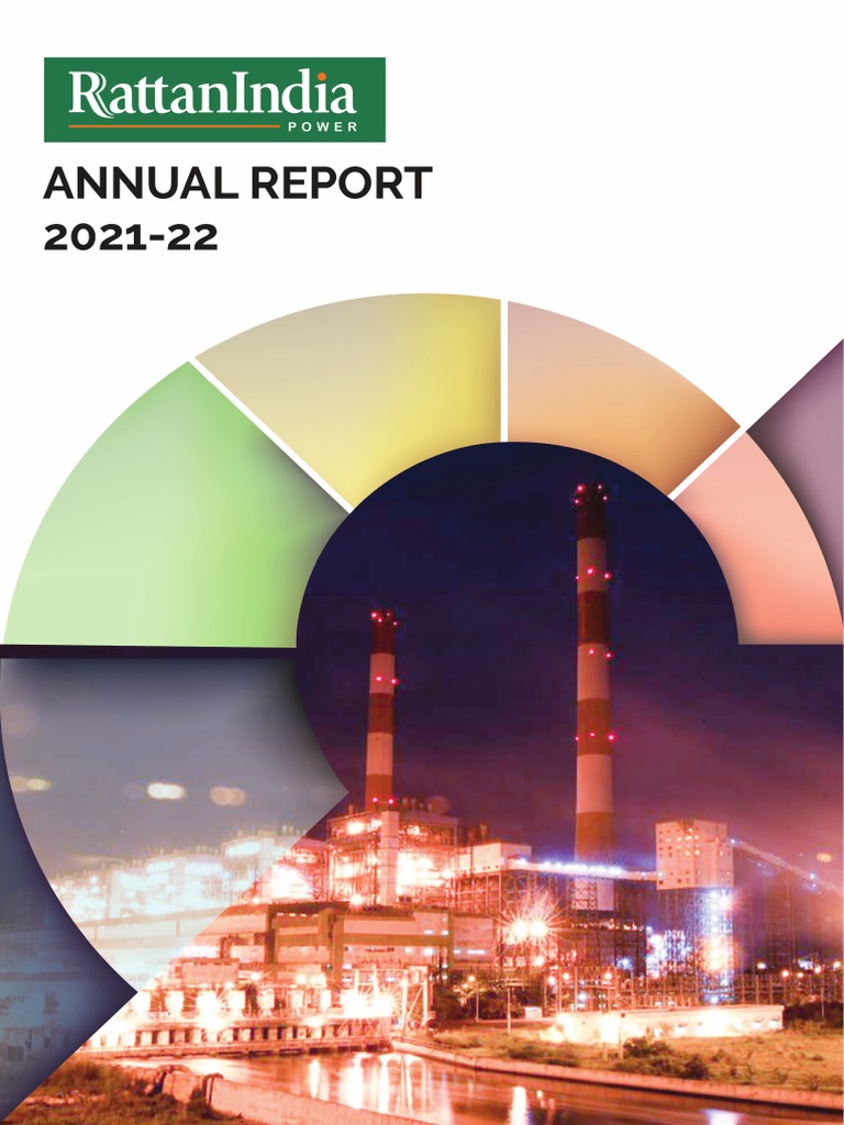RattanIndia Power AR-2022 | PDF | Coal | Electric Power Transmission